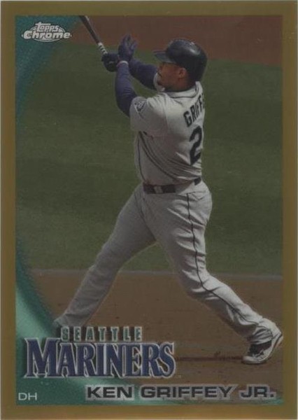 2010 Topps Chrome - Gold Refractor #28 Ken Griffey Jr /50 for sale ...