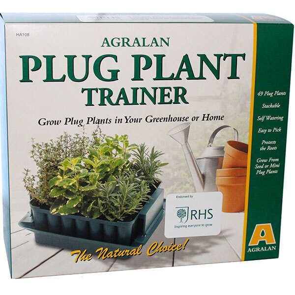 Agralan Compact Plug Plant Trainer Kit Seed Sowing Propagator Potting ...