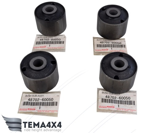Genuine OEM FRONT LEADING ARM BUSHES for Toyota FJ80 Lexux LX450 48702 ...