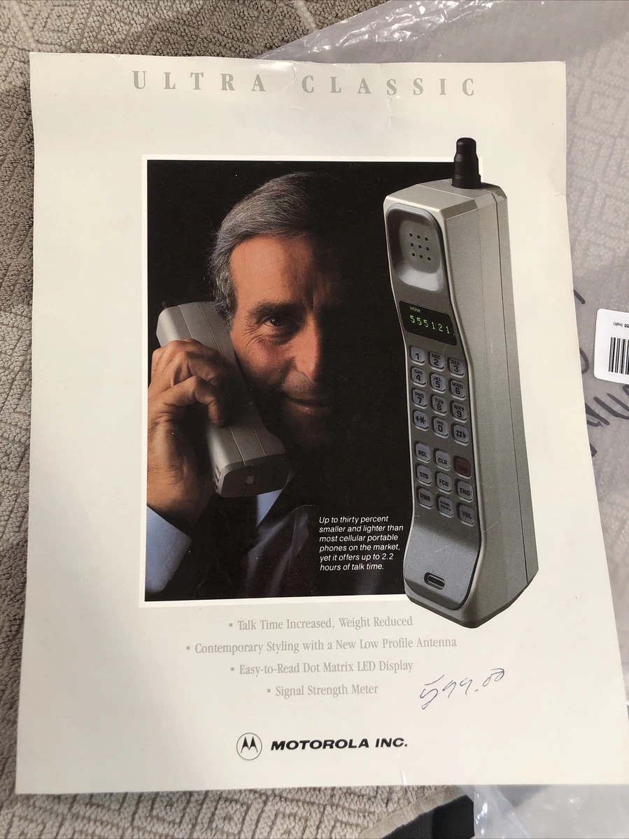 Motorola Dynatac Advertisement