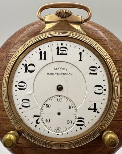 1924 Illinois Marine Special Gr 806 Gold Filled Railroad G 16S 21J ...