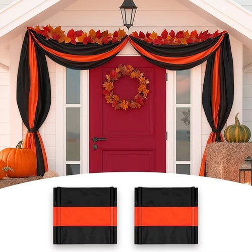 2 Pack 20Ft Thanksgiving Bunting Fall Banner Decor | eBay
