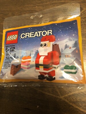 LEGO 30478 Creator Jolly Santa Christmas Polybagged 74 Piece Set Sealed ...