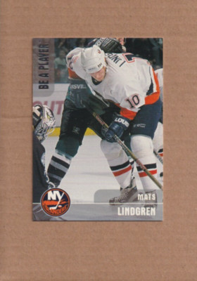 1999-00 BAP Memorabilia SILVER #205 Mats Lindgren ISLANDERS serial ...