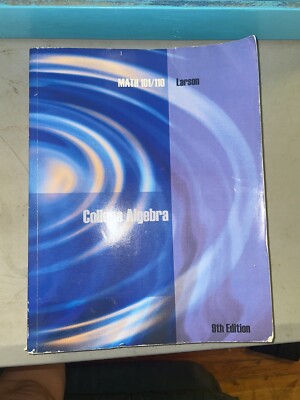 Math 101/110 College Algebra 9th Edition ISBN-13: 978-1-305-04438-8 | eBay