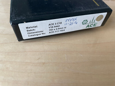 new Ace HPLC column 3 C18 150x4 mm 3 µm ACE-111-1504 | eBay