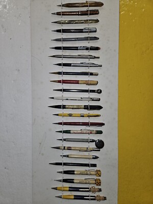 560 + VINTAGE PENS PENCILS BULLET PENCIL FOUNTAIN PEN ADVERTISING ...