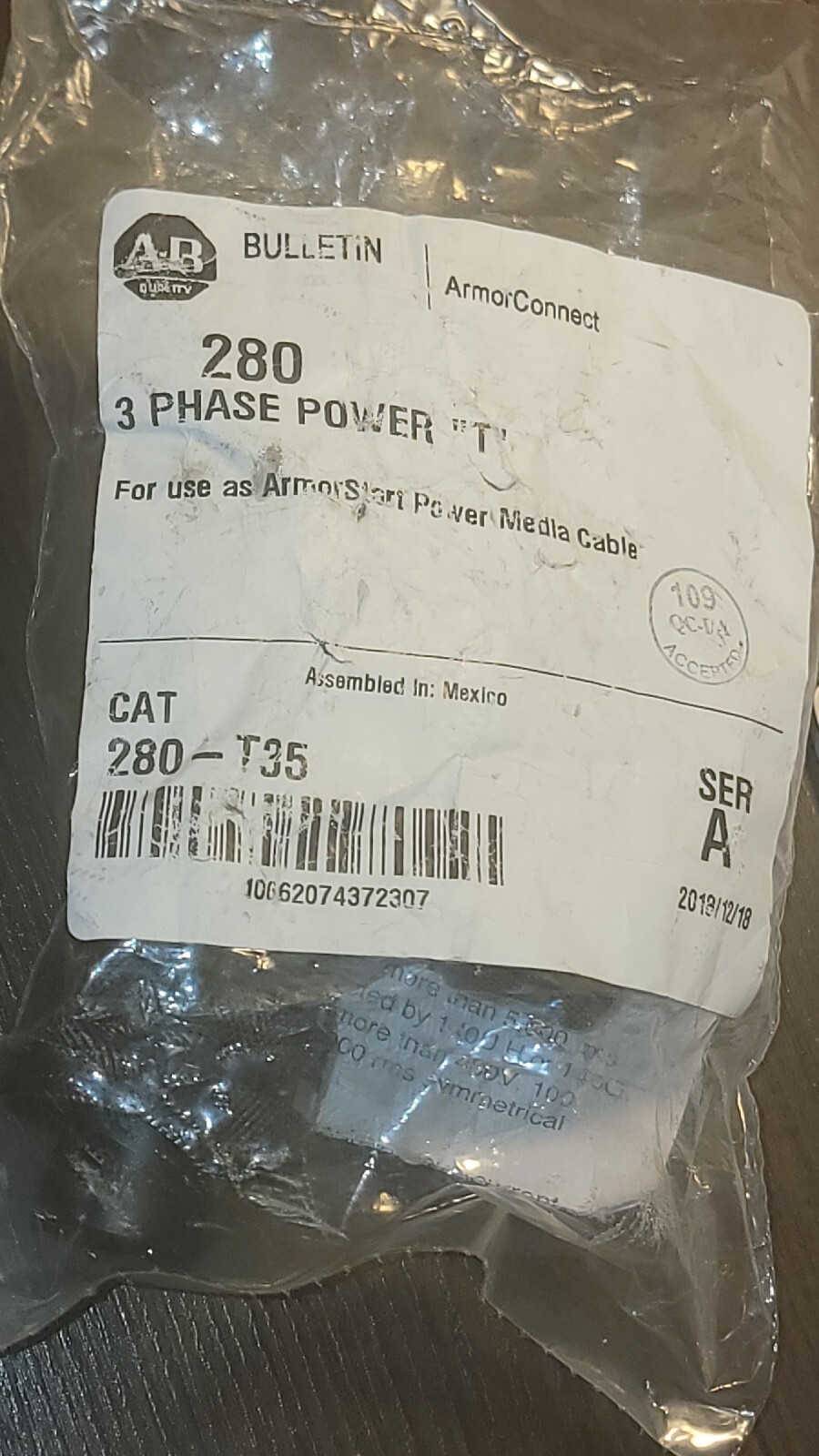 Allen-Bradley 280T35 Industrial Control System for sale online | eBay