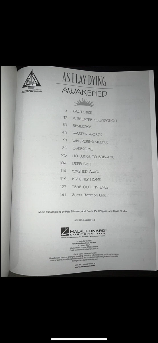As I Lay Dying Awakened