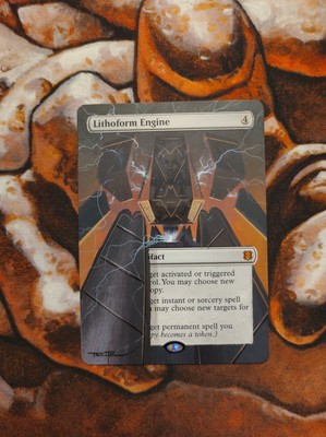 Magic the Gathering Lithoform Engine Hand Painted Unique Custom MTG ...