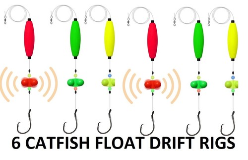 Catfish Float Rigs Catfishing Santee Trolling Drifting Rig 5/0 Circle ...