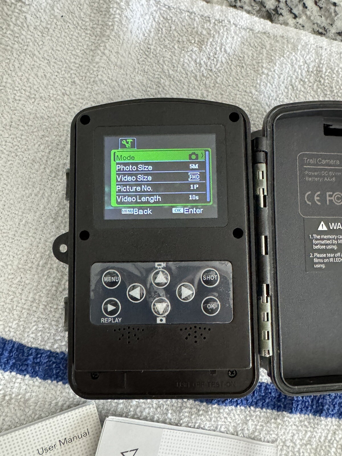 Victure HC200 12MP Trail Game Camera with Night Vision Motion Activated ...