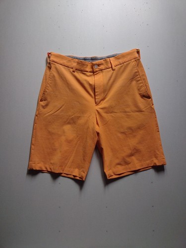 Walter Hagen Golf Shorts - Tangerine- 11 Majors No Slip Gripper Waist ...