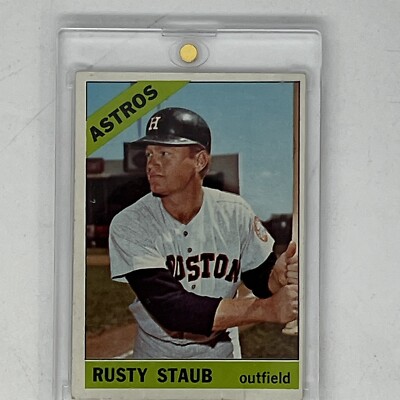 Rusty Staub 1966 Topps #106 Houston Astros | eBay