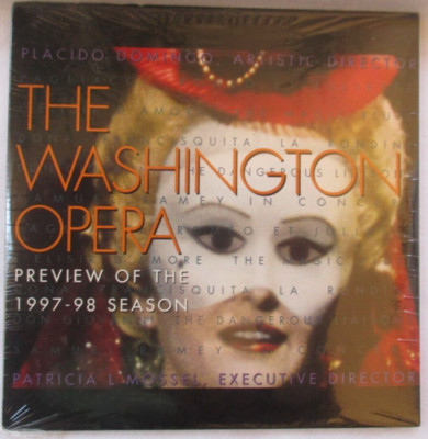 THE WASHINGTON OPERA PREVIEW OF THE 1997-1998 SEASON CD | eBay
