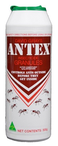 Antex Ant Killer Control Insect Granules 500g David Grays Bifenthrin ...