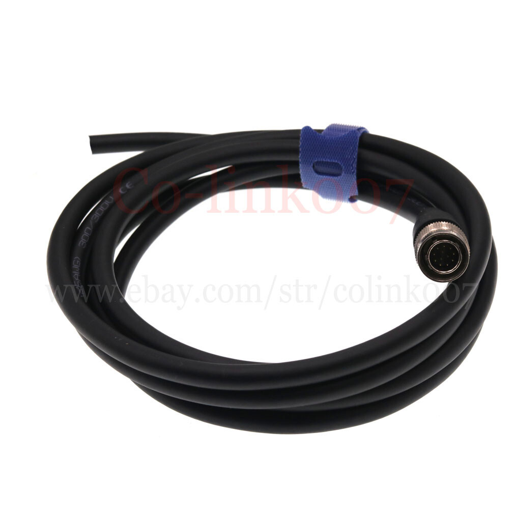 DIY Hirose 12pin male HR10A-10P-12P Cable for CCD AVT industrial camera ...