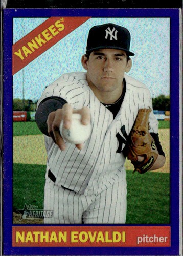 2015 Topps Heritage #575 Nathan Eovaldi Purple Near Mint | eBay