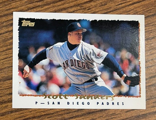 1995 TOPPS Card # 33 Scott Sanders - San Diego Padres | eBay