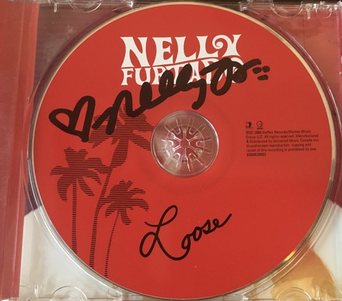 Nelly Furtado Signed Autographed "LOOSE" CD *PROOF* Promiscuous ...