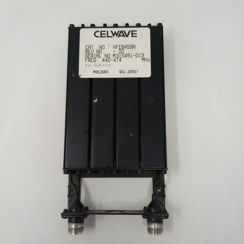 Celwave RFS UHF Preselector Filter HFE8459A 440-474MHz | eBay