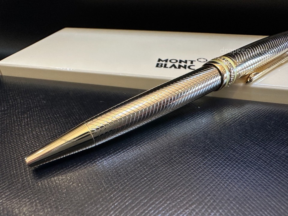 Montblanc Meisterstuck 164P Classique Gold Ballpoint Gold Star Pen With ...