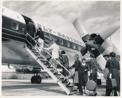 Vintage Original Eastern Airlines 8x10 Photo 1950s Golden Falcon Prop ...