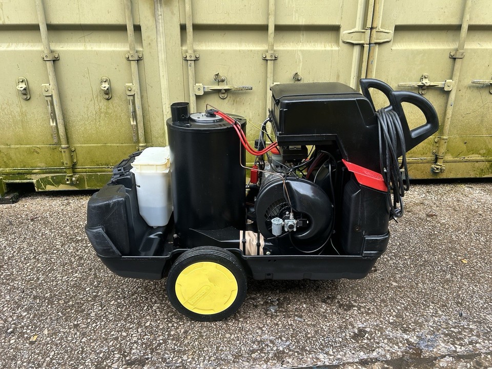 240 V Karcher HDS 745 Pressure Washer Steam Cleaner Hot Jet Wash Diesel ...
