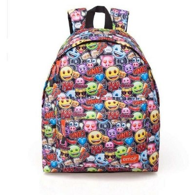 EMOJI school backpack Emoji So What | eBay