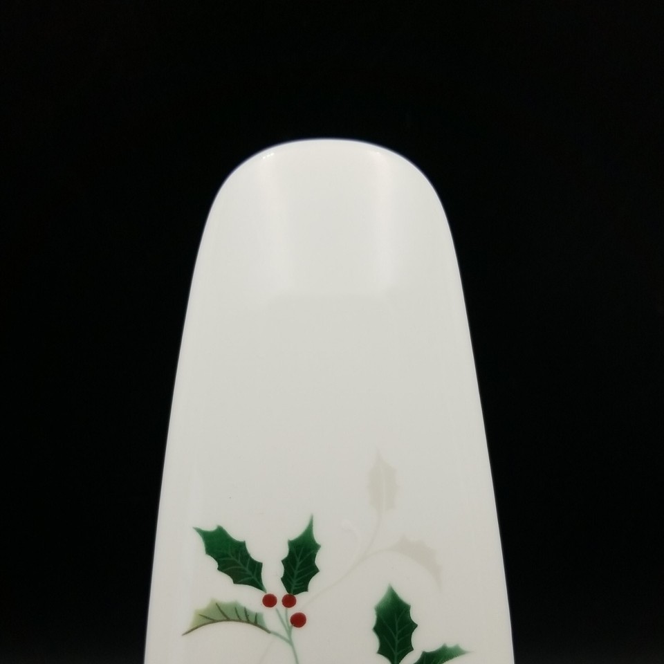 MIKASA Christopher Stuart BONE CHINA CAKE SERVER Holiday Splendor Y1025 ...