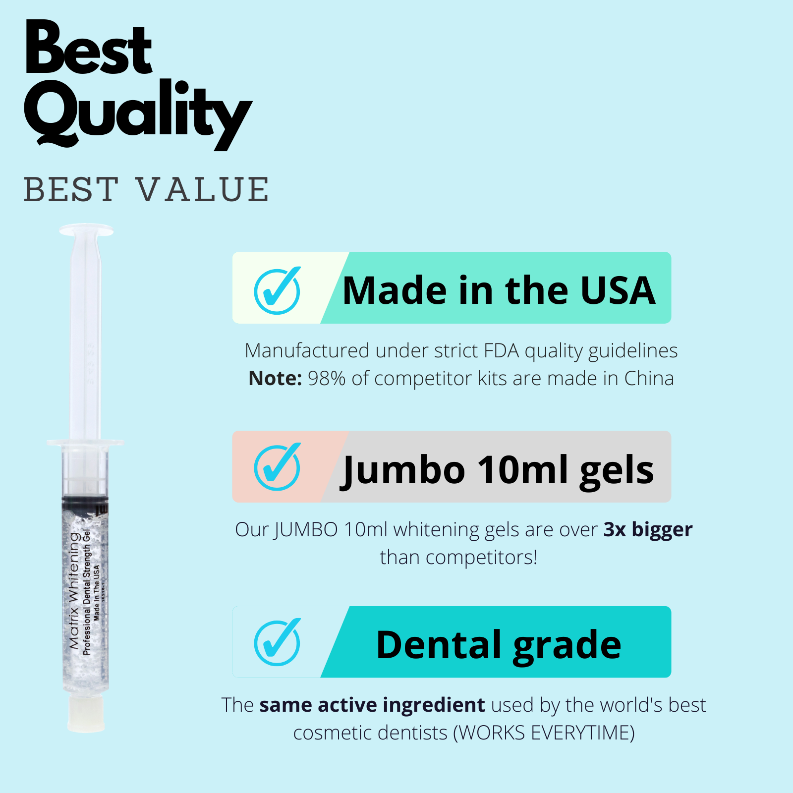 TEETH WHITENING KIT HI DENTAL STRENGTH WHITE SMILE MATRIX POWER LED ...