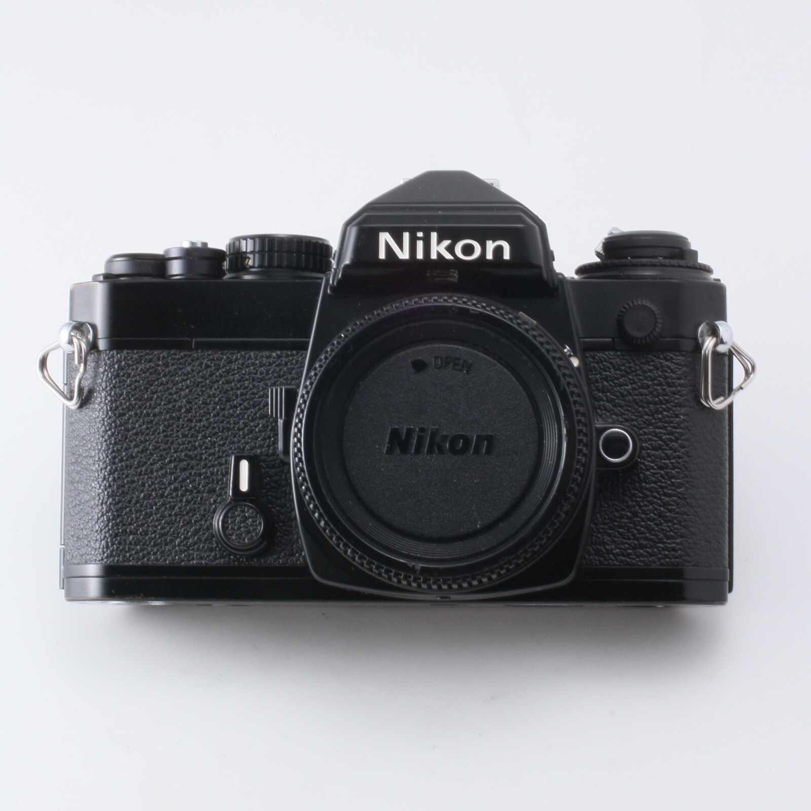 【MINT】Nikon FE Black 35mm Body Film Camera No.3677028 Tested OK from ...