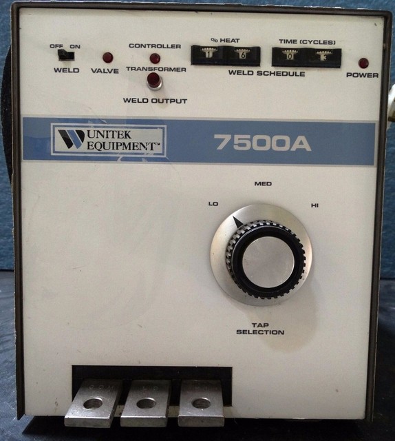 UNITEK Weldmatic 7500A AC Welding Supply Model 1-95-01 Ser 900504 ...