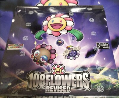 Murakami 108 Flowers Revised Trading Cards Box unopened - English Edition | eBay