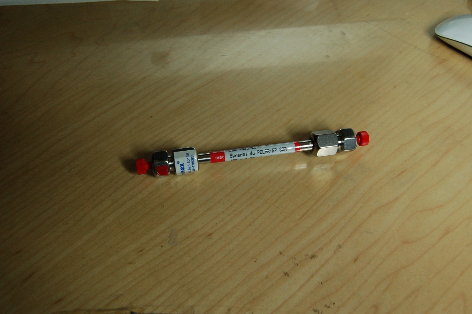 HPLC column Phenomenex Synergi Polar-RP 4u 4.6x100 mm 00D-4336-E0 jklo ...