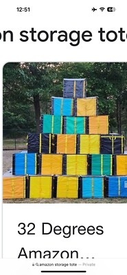 Amazon Courier Style Large Delivery Tote Bag LOT Of 5 Good | eBay