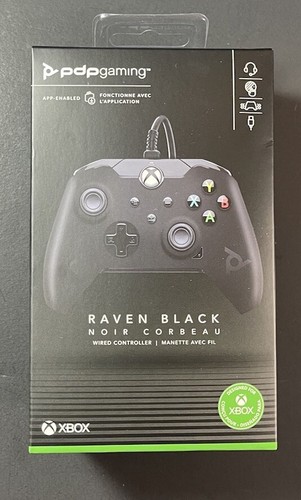 Official PDP Wired Controller for XBOX ONE / SERIES X/S /PC [ Raven ...