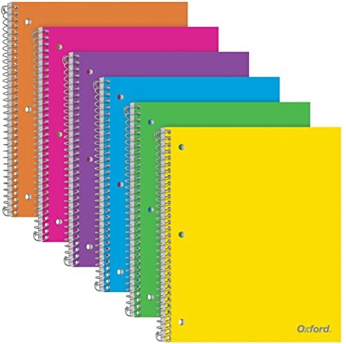 College Ruled Spiral Notebook 8.5 X 11 - - College Ruled Paper - 1 Pack ...