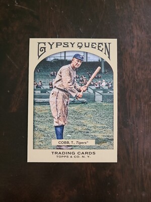 2011 Topps Gypsy Queen Ty Cobb #29 Detroit Tigers | eBay