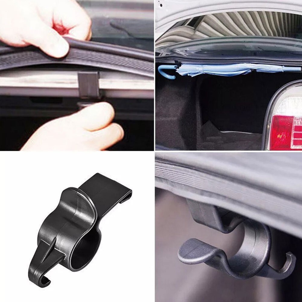 Simplify Car Trunk Storage with Trunk Umbrella Hanger Hooks Easy to Use ...