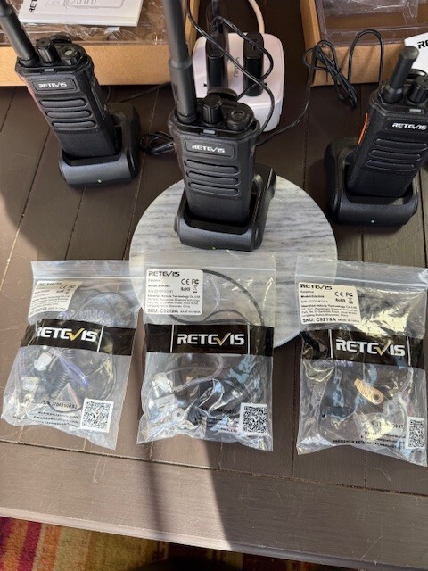 3 Retevis RT86 16 Channel 10W Two-Way Radio - ‎(HAM / GMRS Radios) | eBay