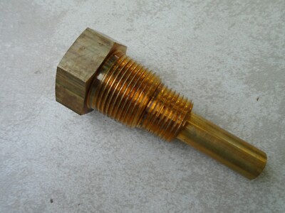 Thermowell Brass Temperature Sensor Probe 3/4" NPT | eBay