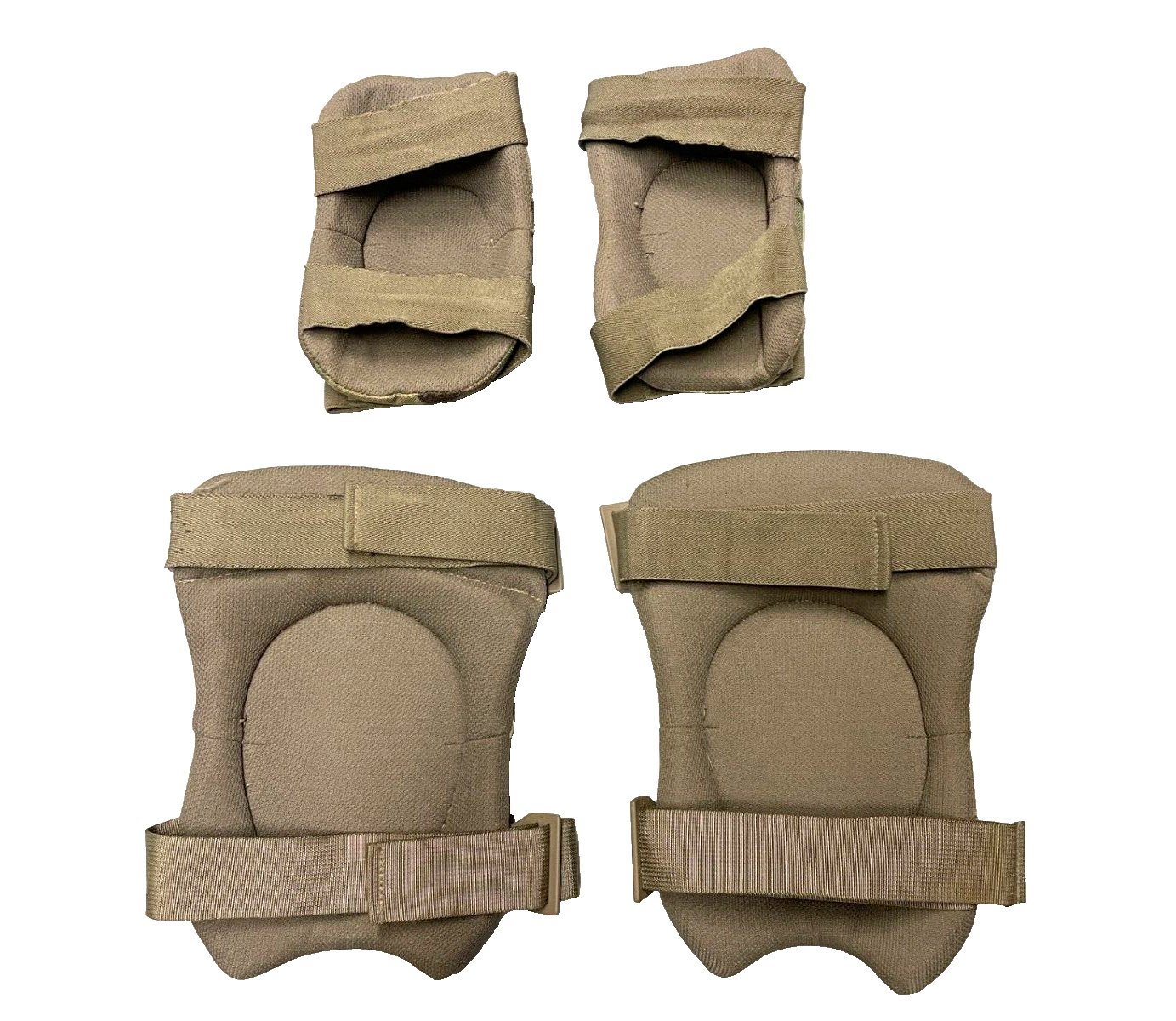 USGI MILITARY OCP MULTICAM KNEE & ELBOW PADS COMPLETE SET MCGUIRE ...