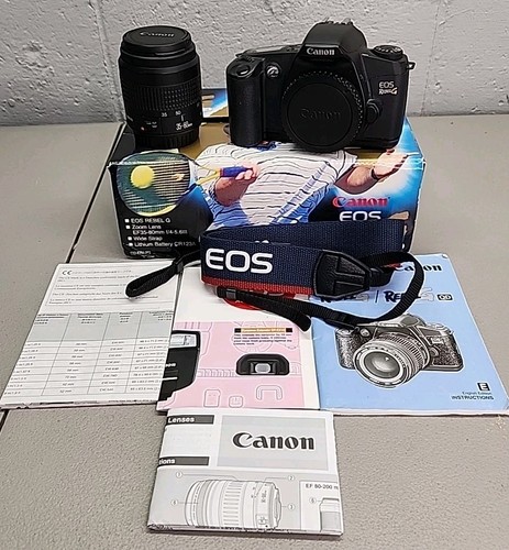 Canon EOS Rebel G 35mm SLR Camera 35-80mm Lens | eBay