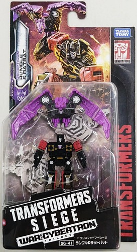 Transformers Takara Tomy Transformers Siege SG-41 Rumble & Rat Bat ...