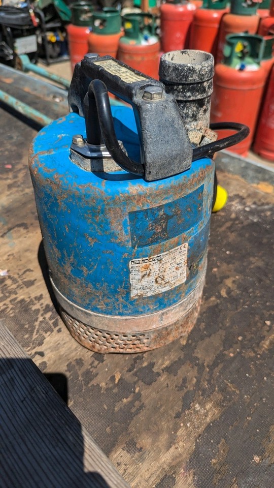 TSURUMI LB480 2" SUBMERSIBLE INDUSTRIAL WATER PUMP HEAVY DUTY 110v ...