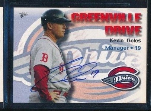 2009 Multi-Ad Greenville Drive #19 Kevin Boles Signed auto Autograph | eBay