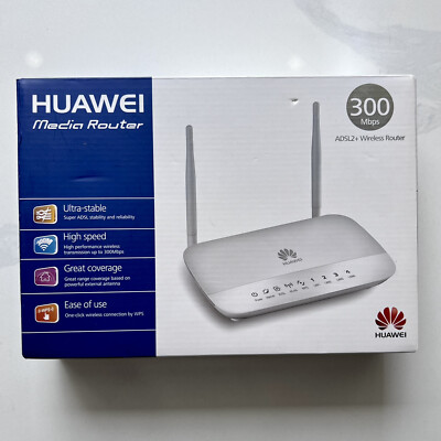 Huawei ADSL2+ Wireless High Speed Media Router Modem HG532D | eBay ...
