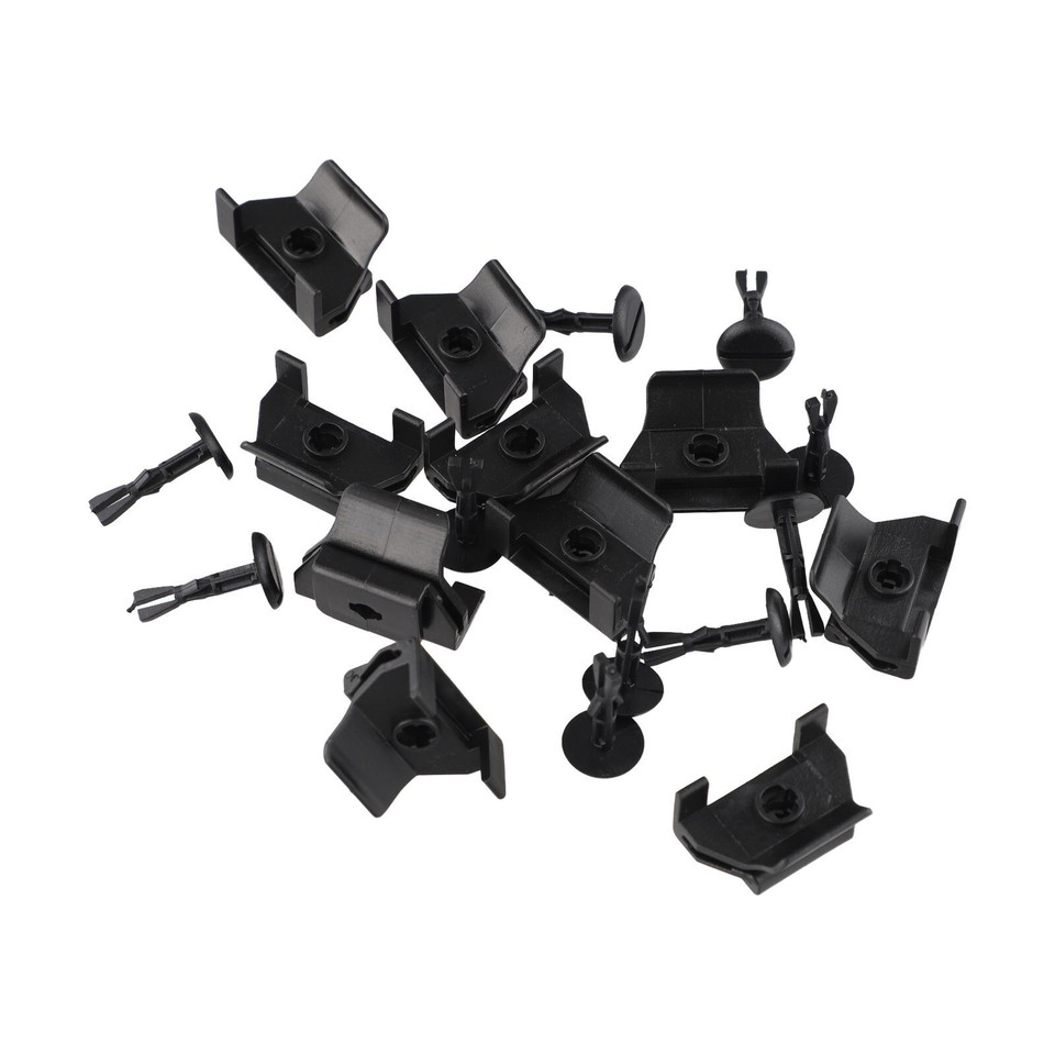 10 Pcs New Black Front Fender Bumper Cover Clips & Pin Kit For Camry ...
