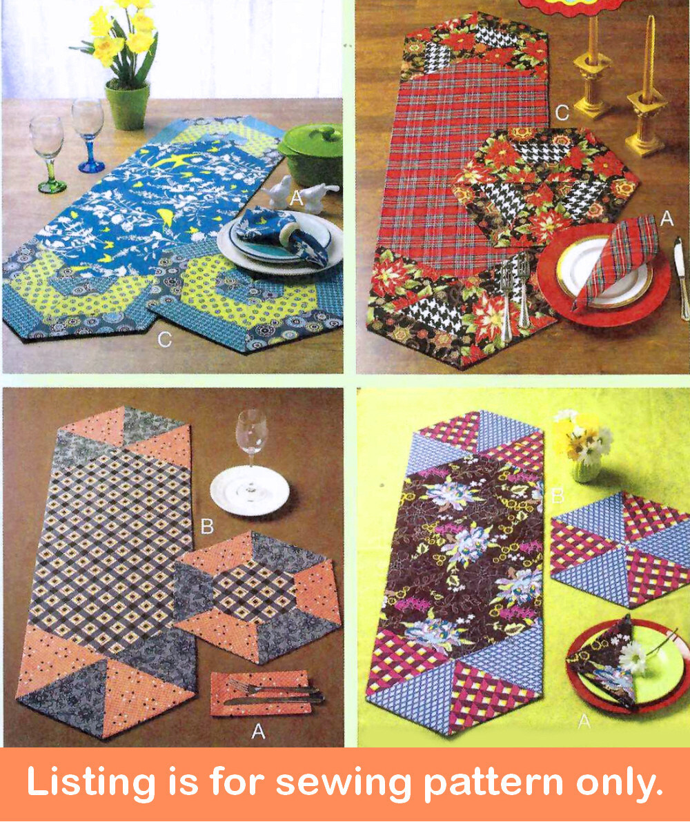 Pieced Table Runner Sewing Patterns Pin On Quilts